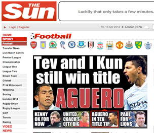 Sun to relaunch football site