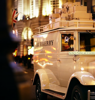 Burberry launches Christmas events