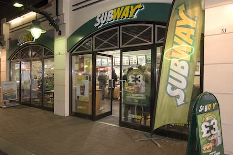 Subway targets 3,000 outlets by 2020