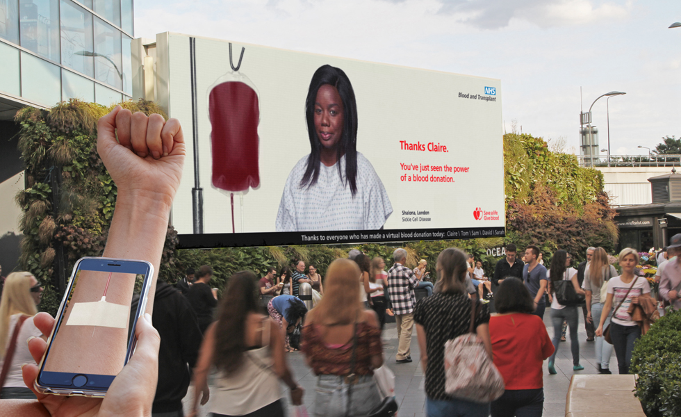 NHS launches first ever augmented reality billboard campaign to show ...