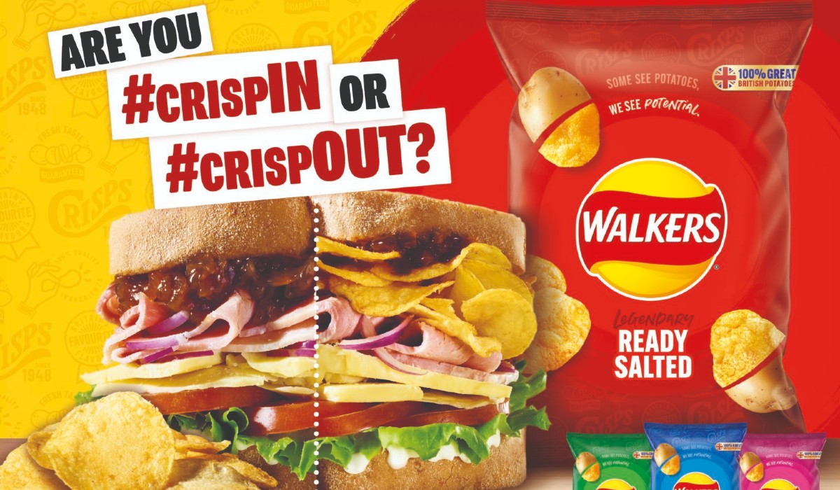 April’s most effective ad revealed: Walkers ‘CrispIN or CrispOUT’