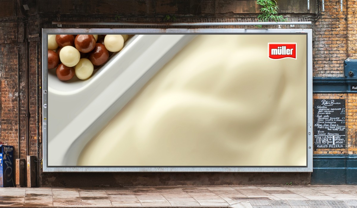 Müller OOH ad named most effective of September