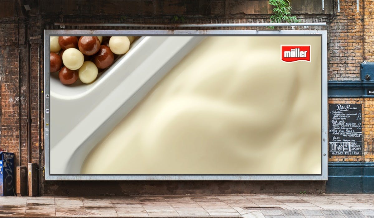 Müller OOH ad named most effective of September